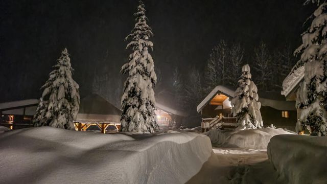 Bell 2 Lodge - A modern wilderness resort.